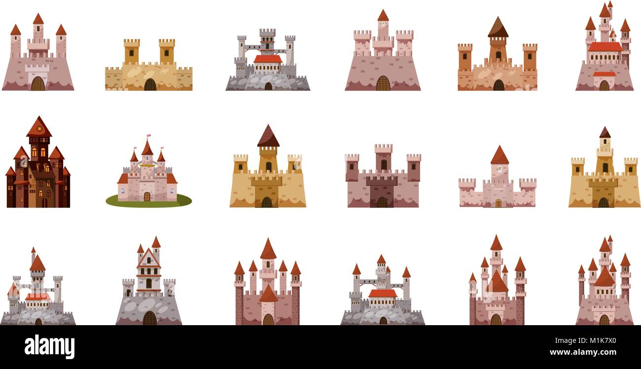 Manoir gruppe Banque d'images vectorielles - Alamy