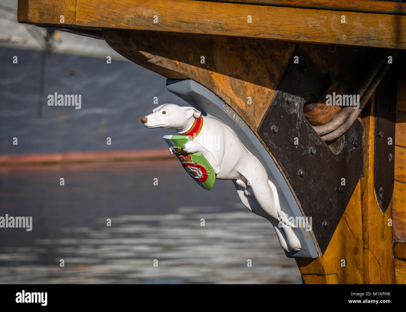 The matthew replica wooden sailing ship Banque de photographies et d ...