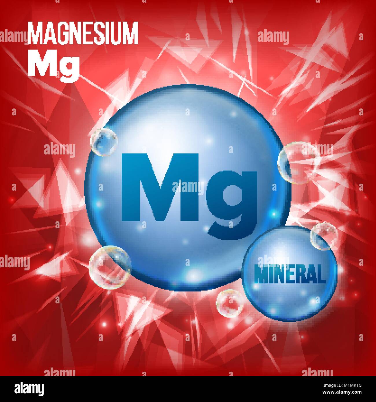 Symbole chimique mg Banque d'images vectorielles - Alamy