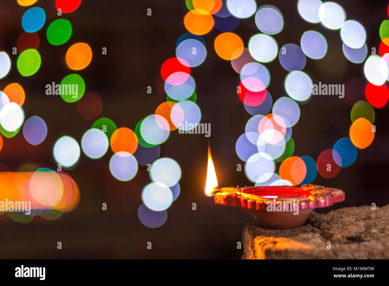 Diwali lights of india Banque de photographies et d’images à haute ...