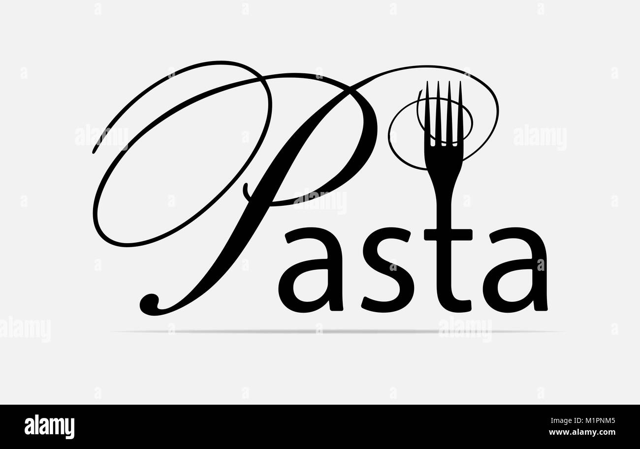 Spaghetti logo Banque de photographies et d’images à haute résolution ...