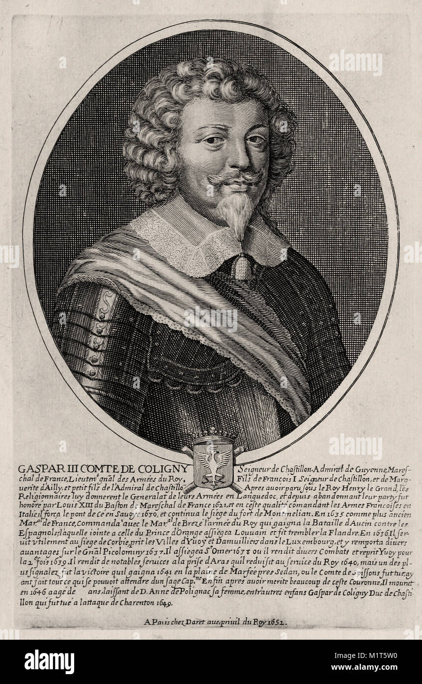 Gaspard de coligny iii Banque de photographies et d’images à haute ...