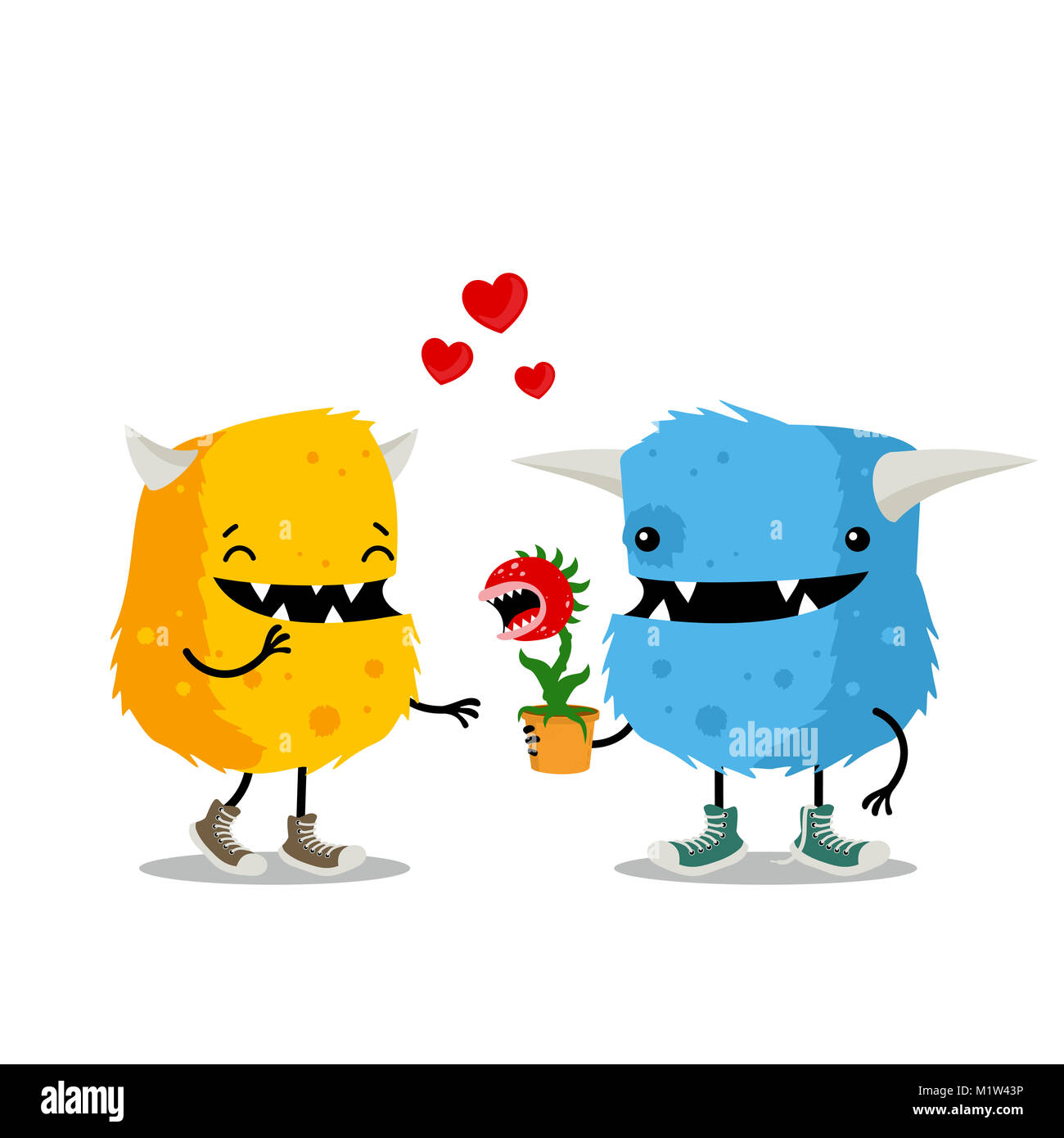 Monstres des plantes Banque d'images détourées - Alamy