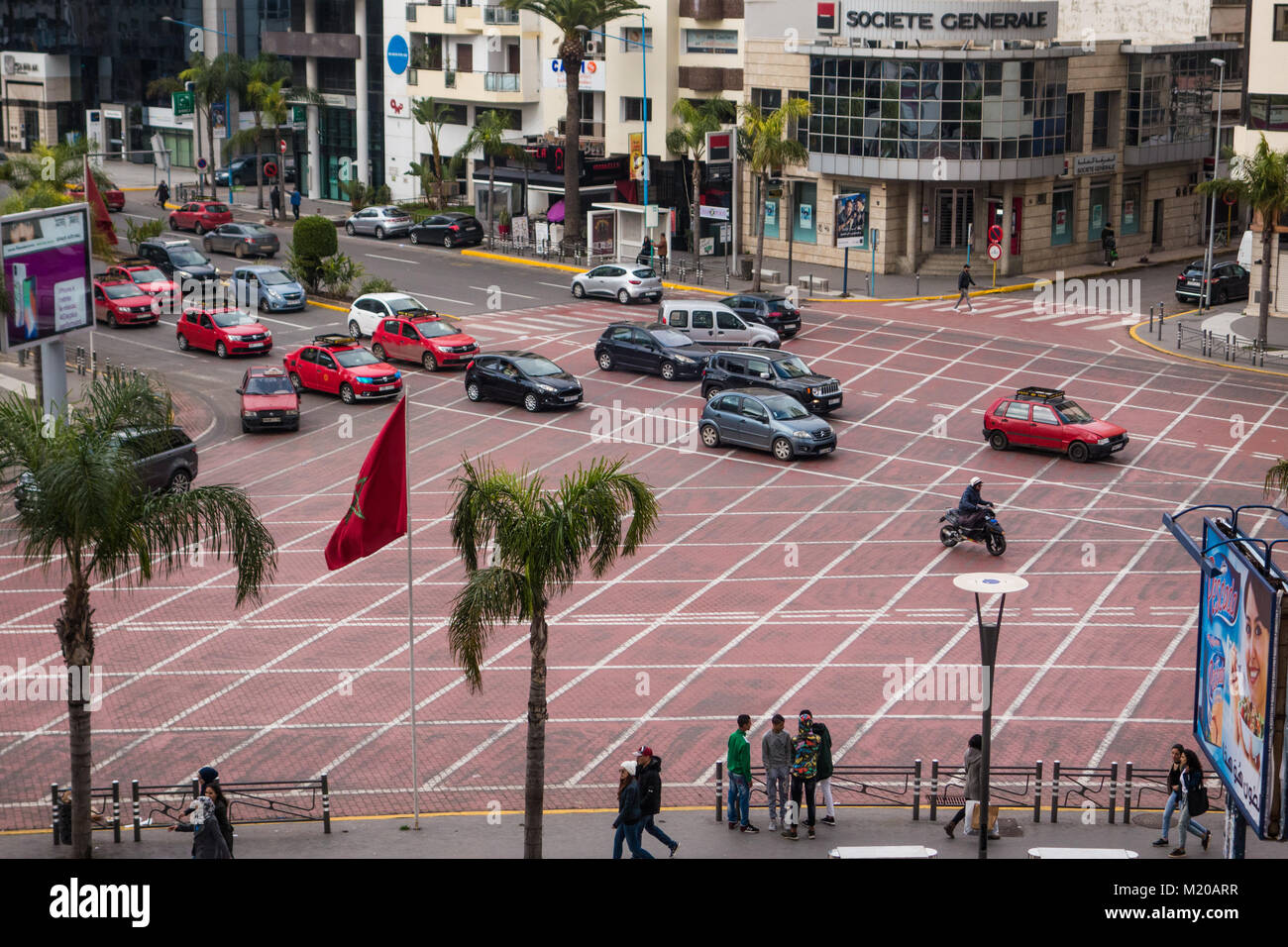 Vue aérienne de casablanca Banque de photographies et d’images à haute ...