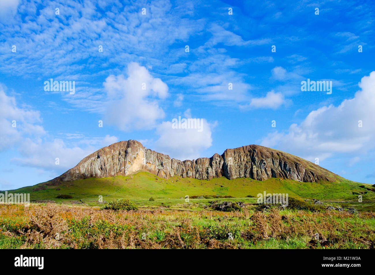 Volcan rano raraku Banque de photographies et d’images à haute ...