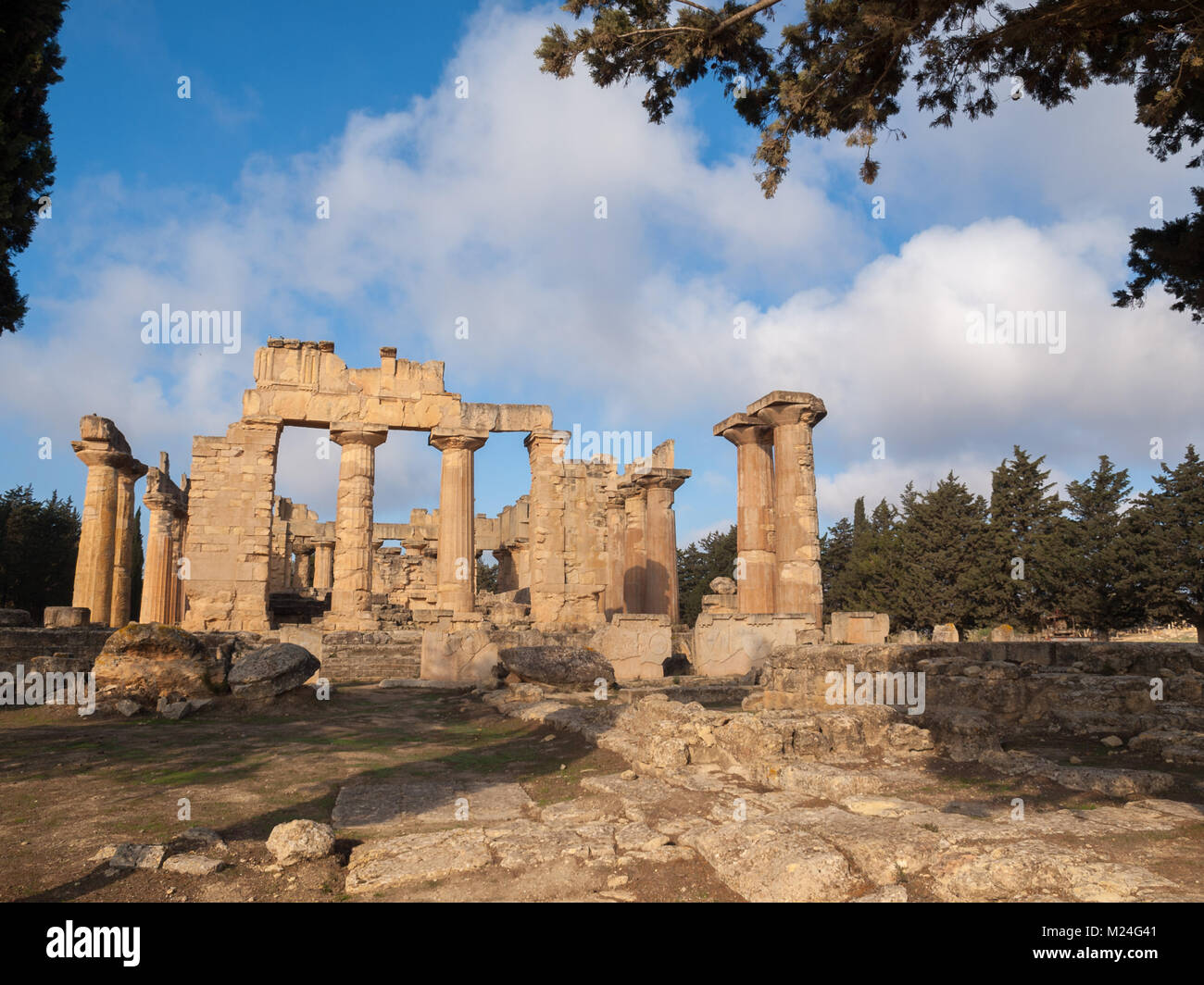 Site archéologique de cyrene Banque de photographies et d’images à ...