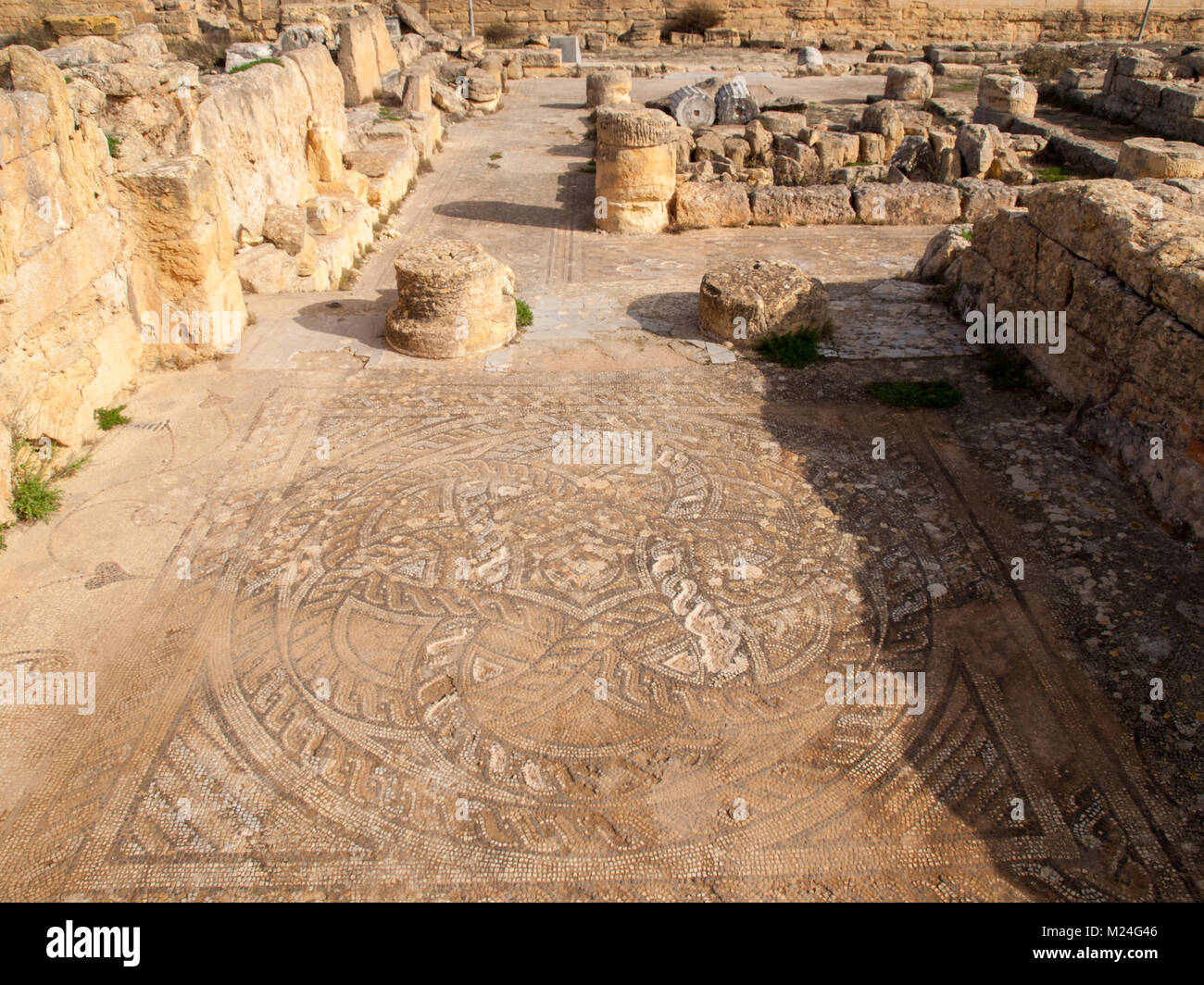 Célèbre mosaïque romaine Banque de photographies et d’images à haute ...