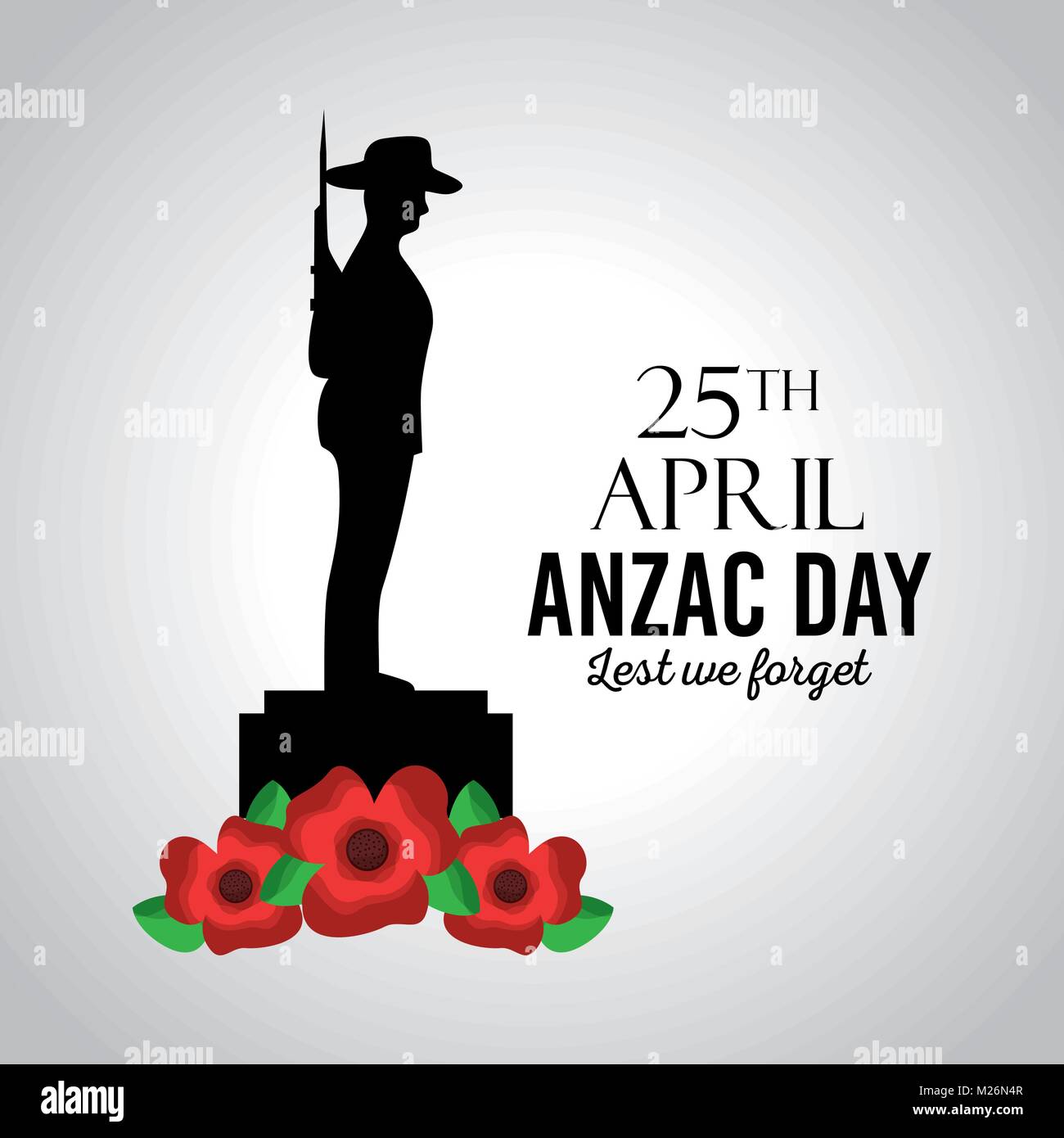Nous nous souviendrons de l'ANZAC day célébration de la mémoire de la ...