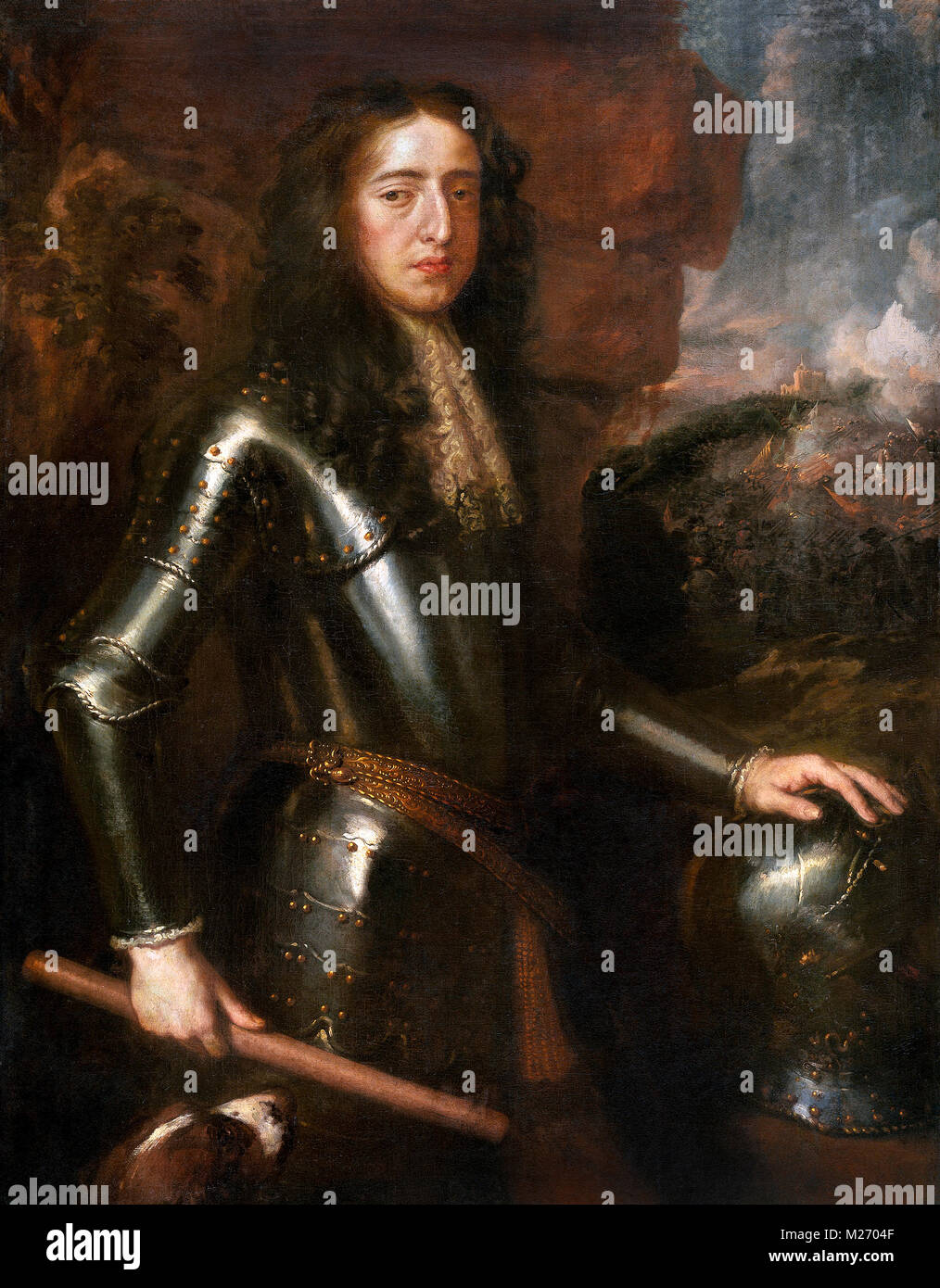 Guillaume III (1650-1702). Portrait du roi Guillaume III d'Angleterre ...