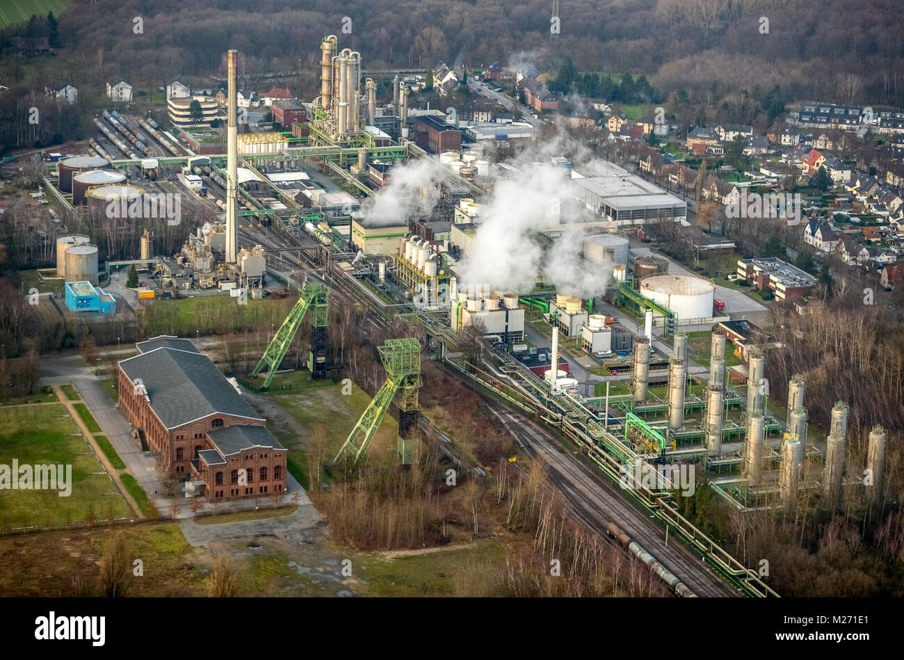 Usine chimique ineos phenol gmbh Banque de photographies et d’images à ...