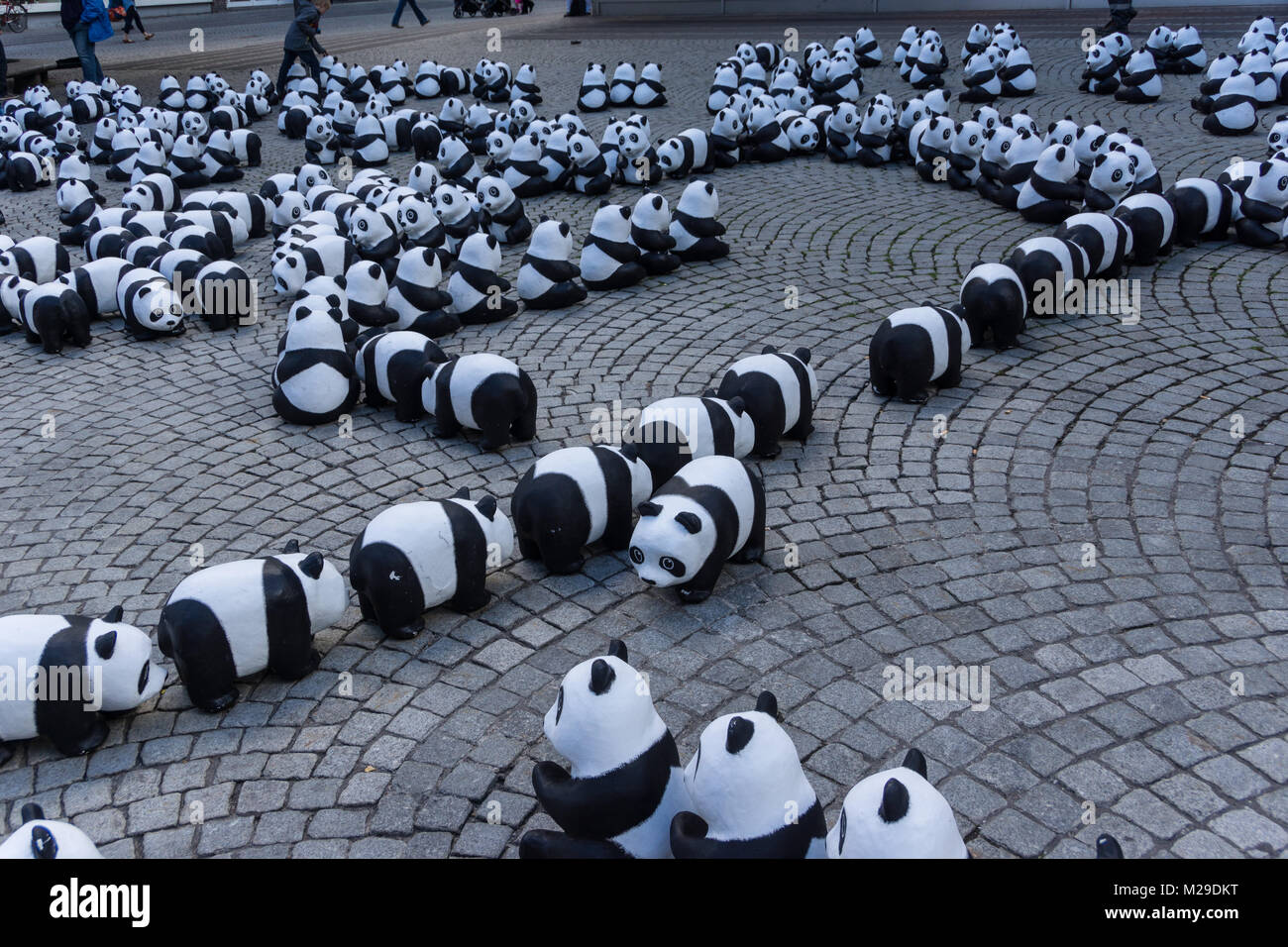 Le WWF attire l'attention sur les espèces en panda géant avec une ...