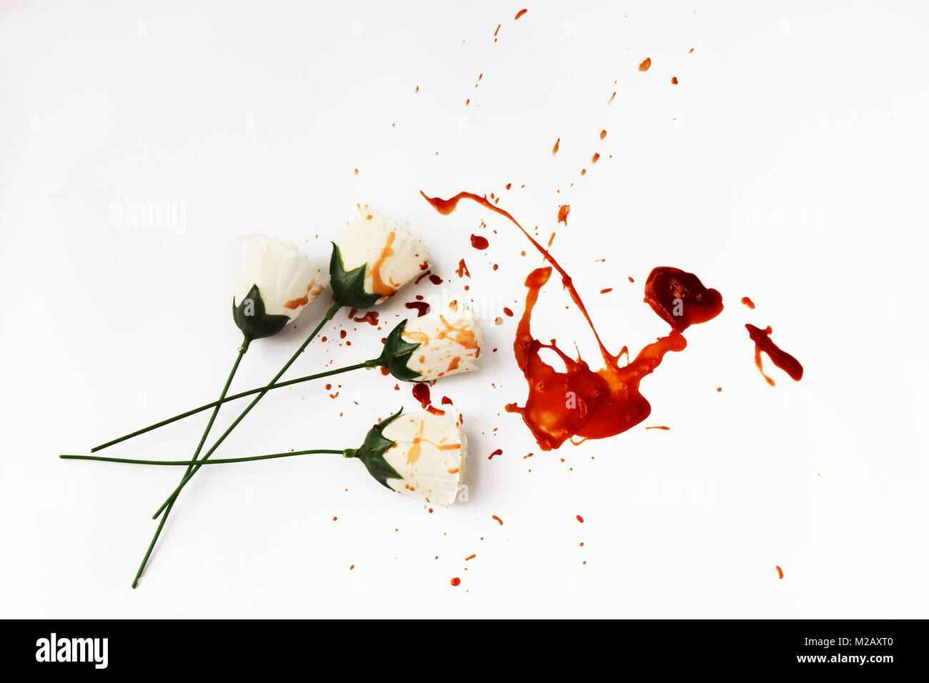 Jet de sang Banque de photographies et d’images à haute résolution - Alamy