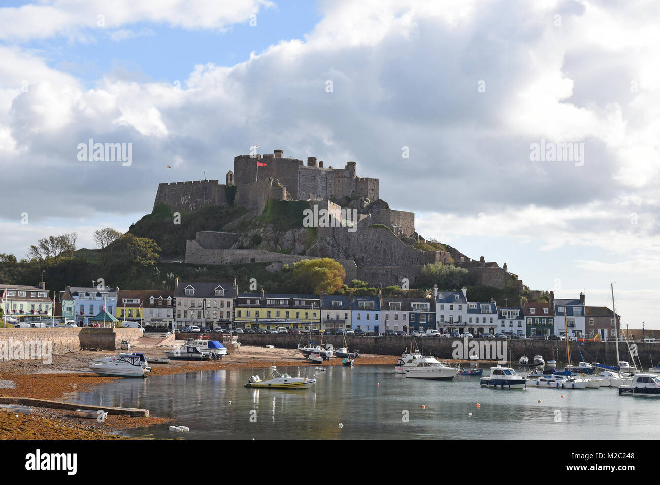 Mont orgueil castle jersey heritage Banque de photographies et d’images ...