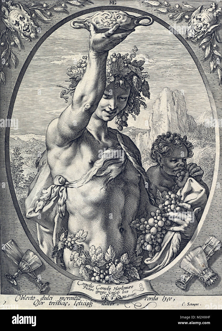 Bacchus dieu du vin histoire Banque de photographies et d’images à ...