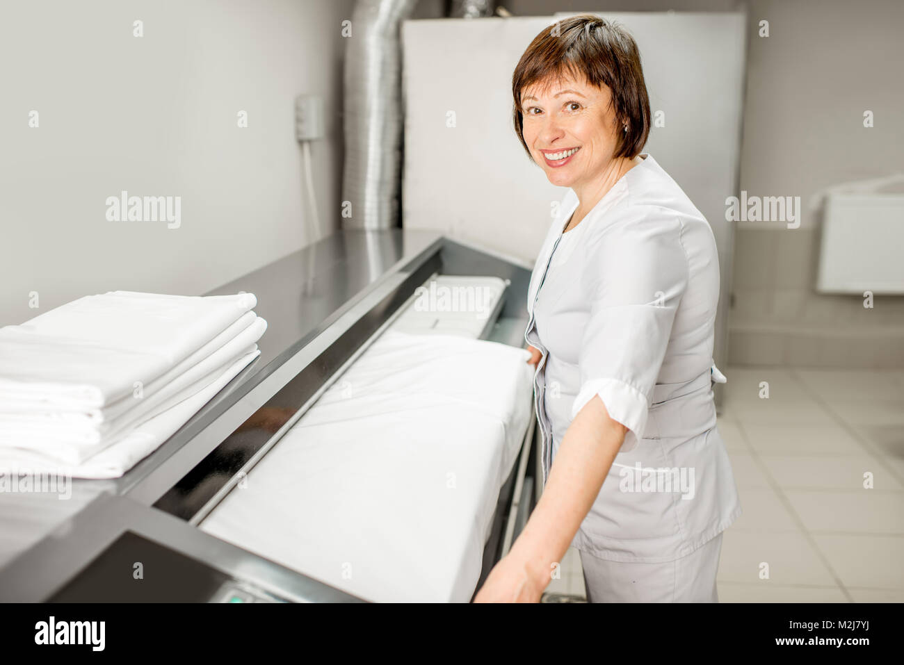 Blanchisseuse toile Banque de photographies et d’images à haute ...