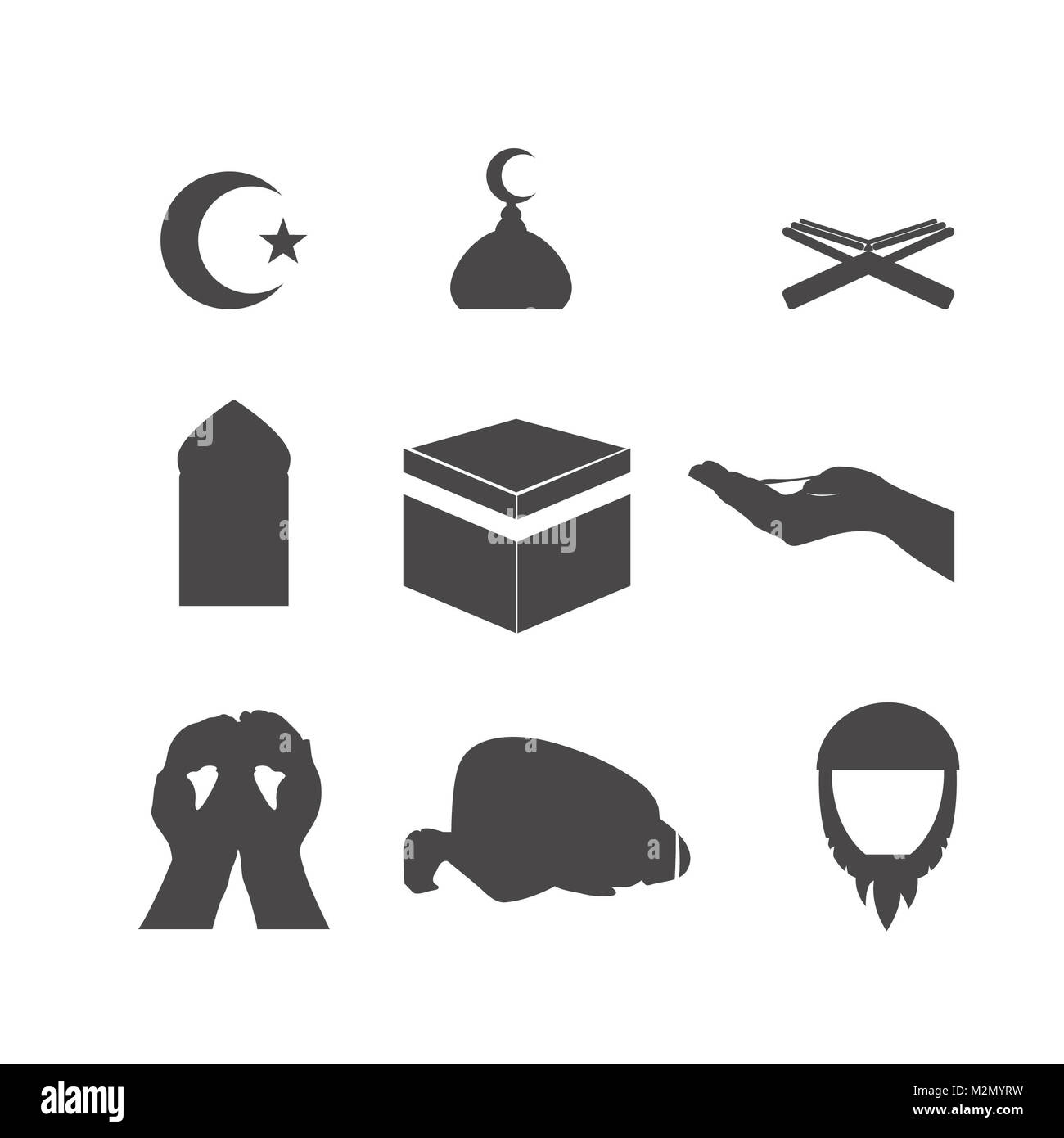 Symbole islam Banque de photographies et d’images à haute résolution ...