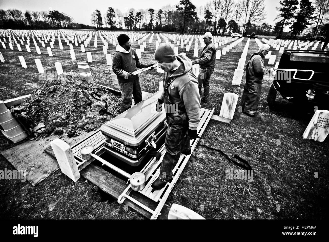 Calverton national cemetery Banque de photographies et d’images à haute ...