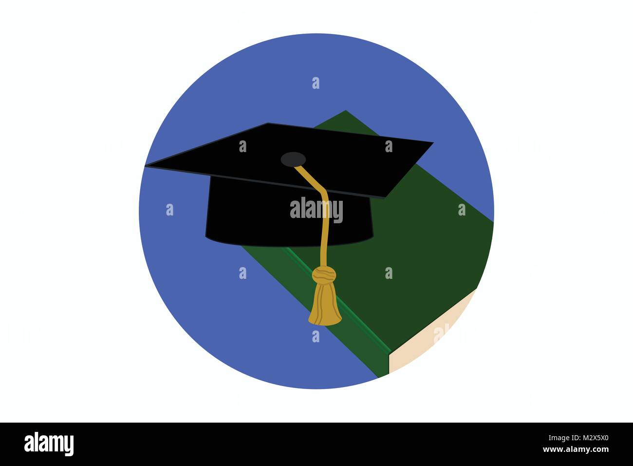 L'icône, l'icône de l'université académique Doctorat, icône, symbole de ...