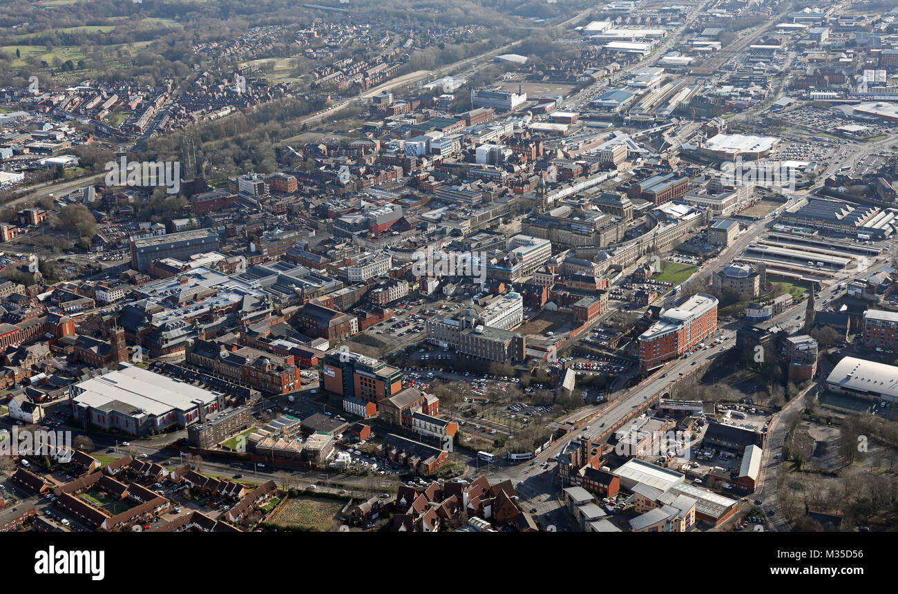Le centre ville de bolton Banque de photographies et d’images à haute ...