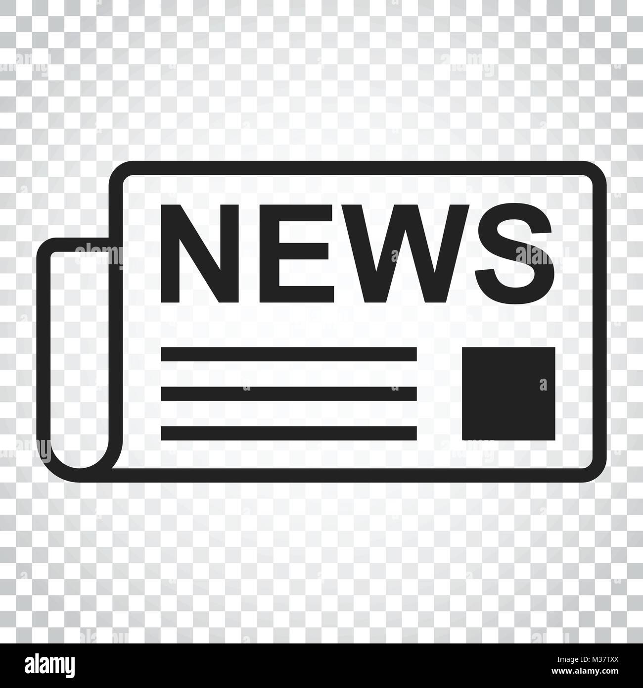 Télévision Journal icône vecteur. News logo symbol illustration ...