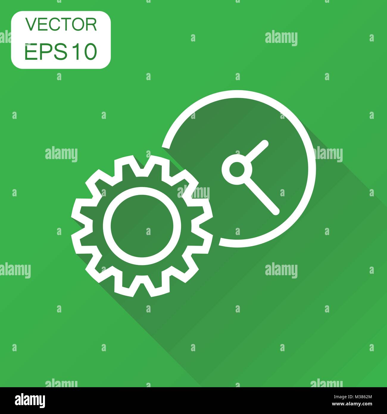 Project management icon vector illustration Banque de photographies et ...