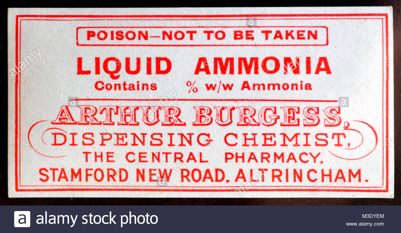 Ammoniac liquide Banque de photographies et d’images à haute résolution ...
