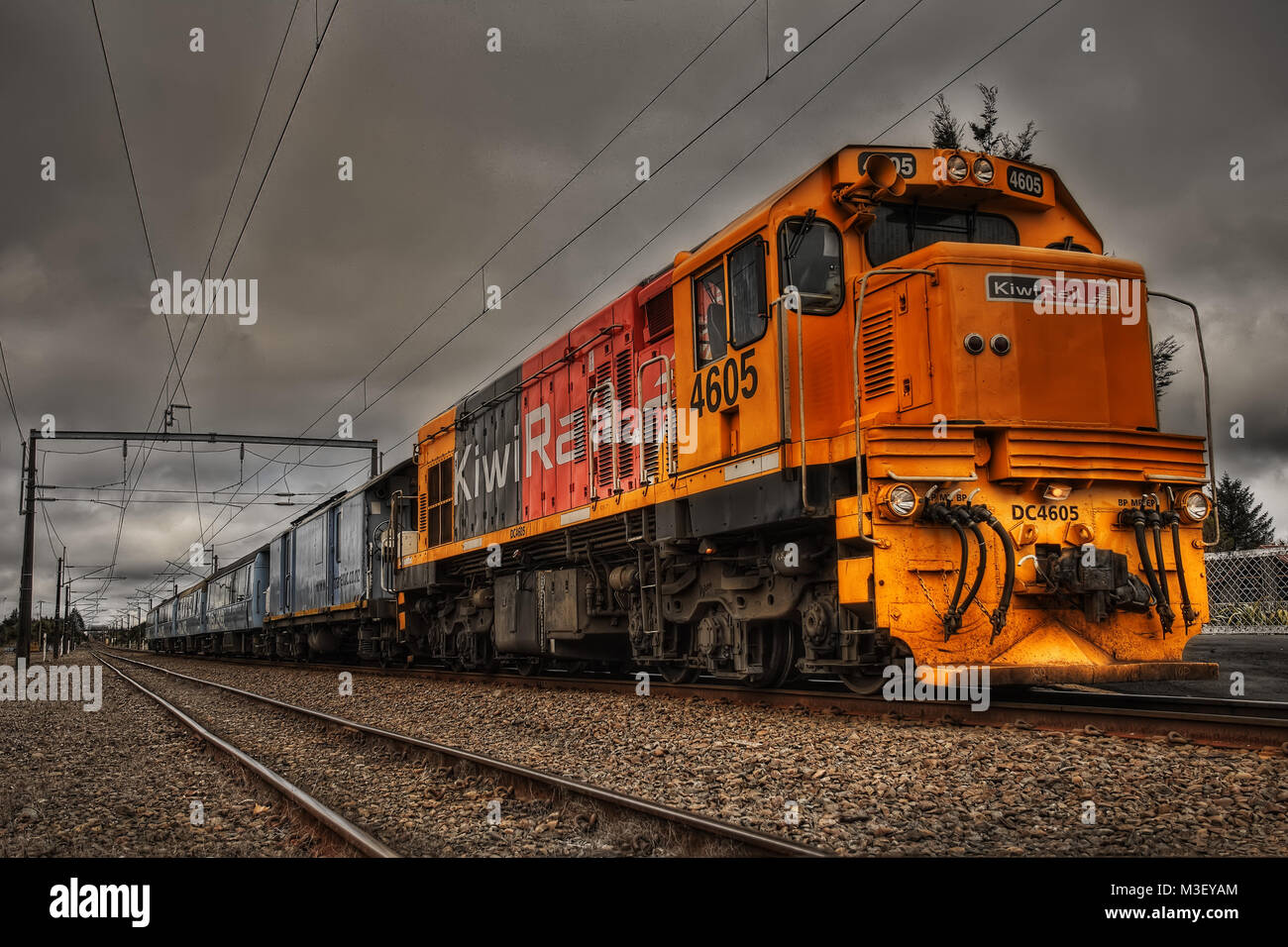 Locomotive Classe Dx Nouvelle Zelande Banque d'image et photos - Alamy