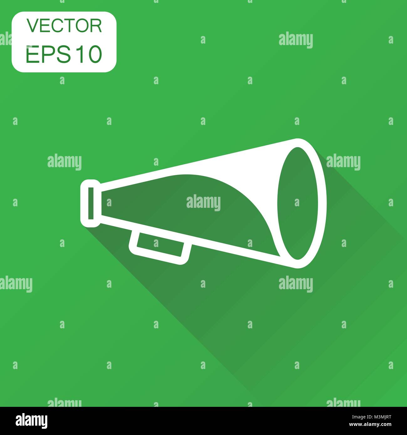 Megaphone icon. Concept d'entreprise porte pictogramme symbole. Vector ...
