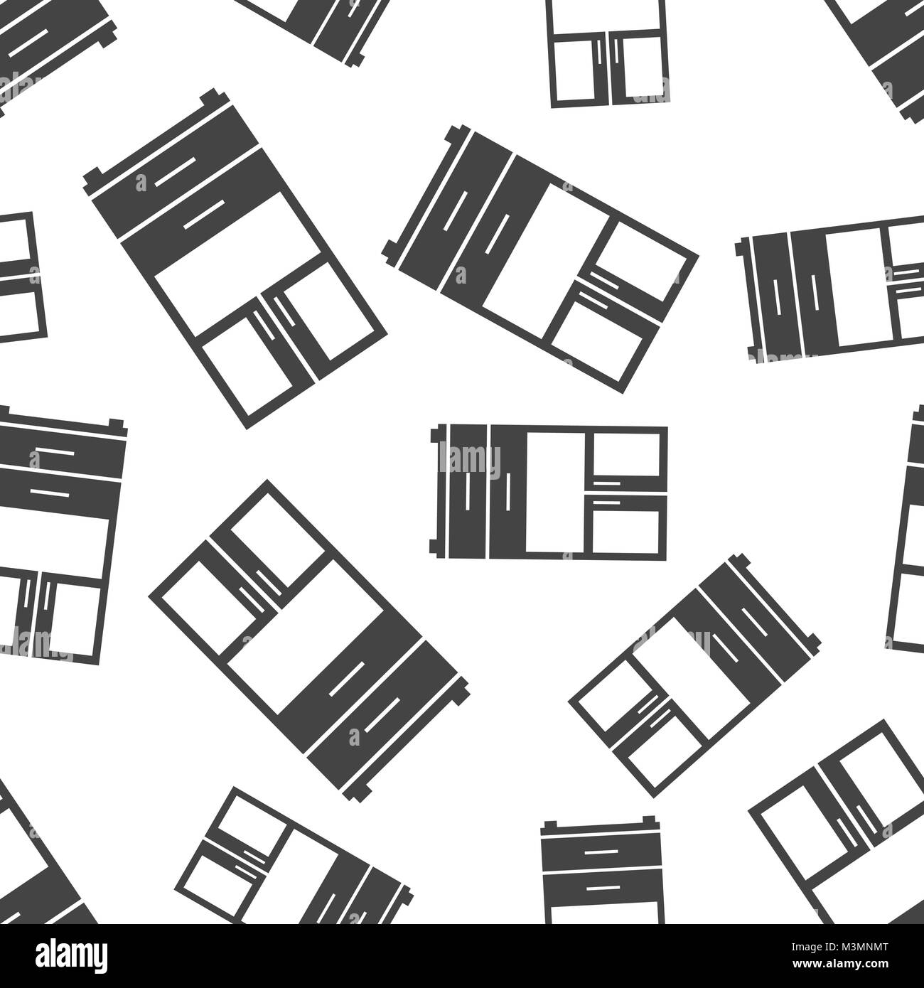 Placard de fond transparent. Business flat vector illustration. Meubles ...