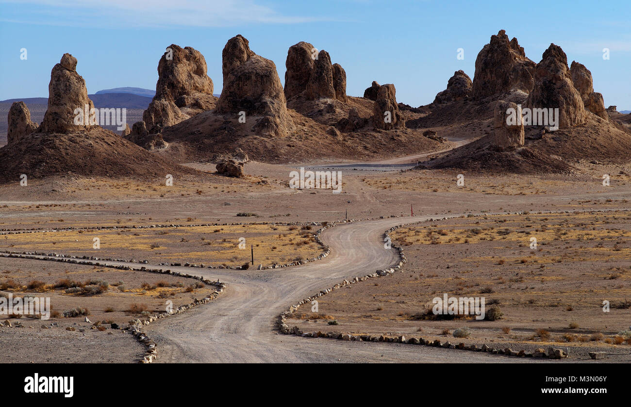 Trona pinnacles national natural landmark Banque de photographies et d ...