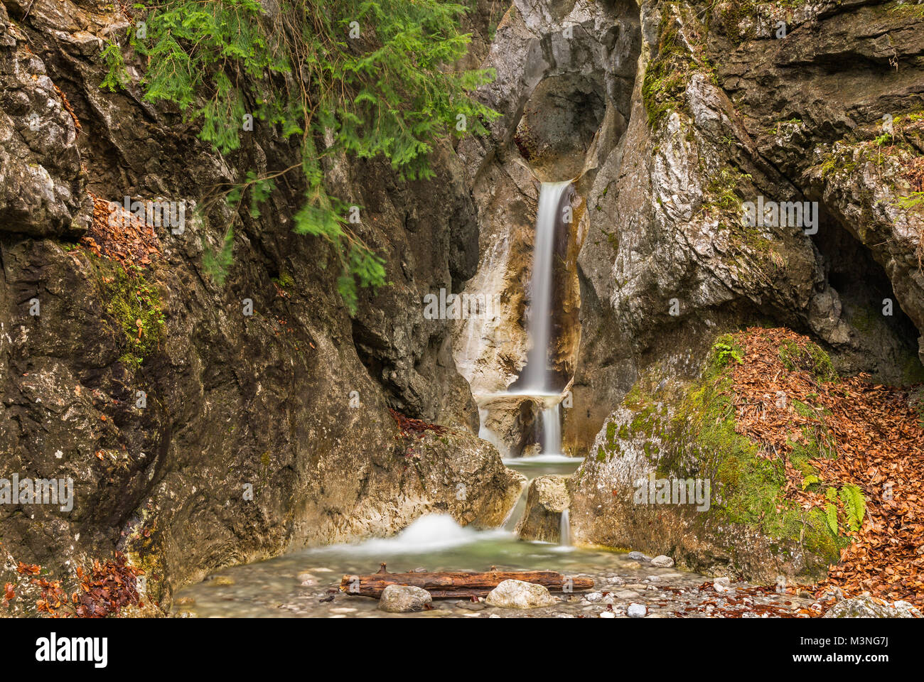La cascade du kesselberg Banque de photographies et d’images à haute ...