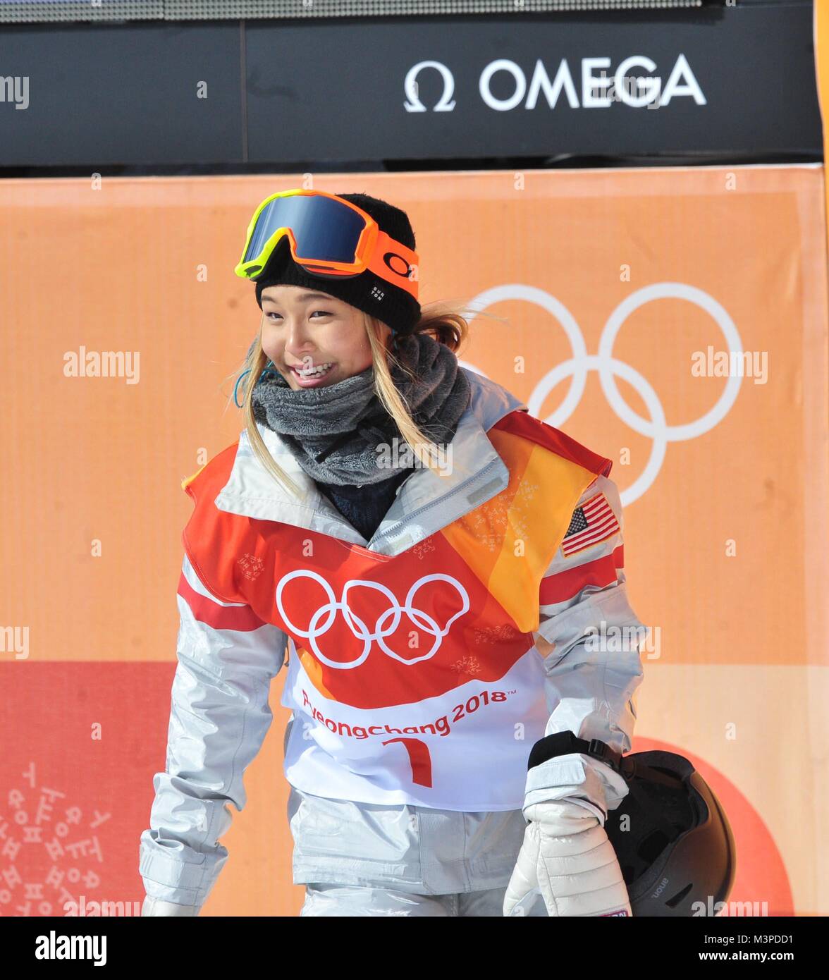 Séoul, Corée du Sud. Séoul, Corée du Sud. 12 Février, 2018. Haut Chloe ...