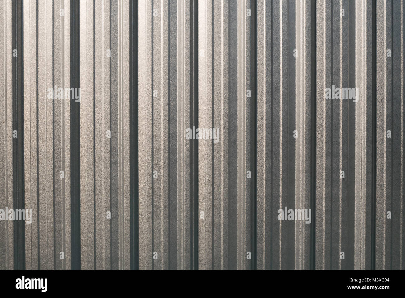Silver Metal Texture tôle de toit Photo Stock - Alamy