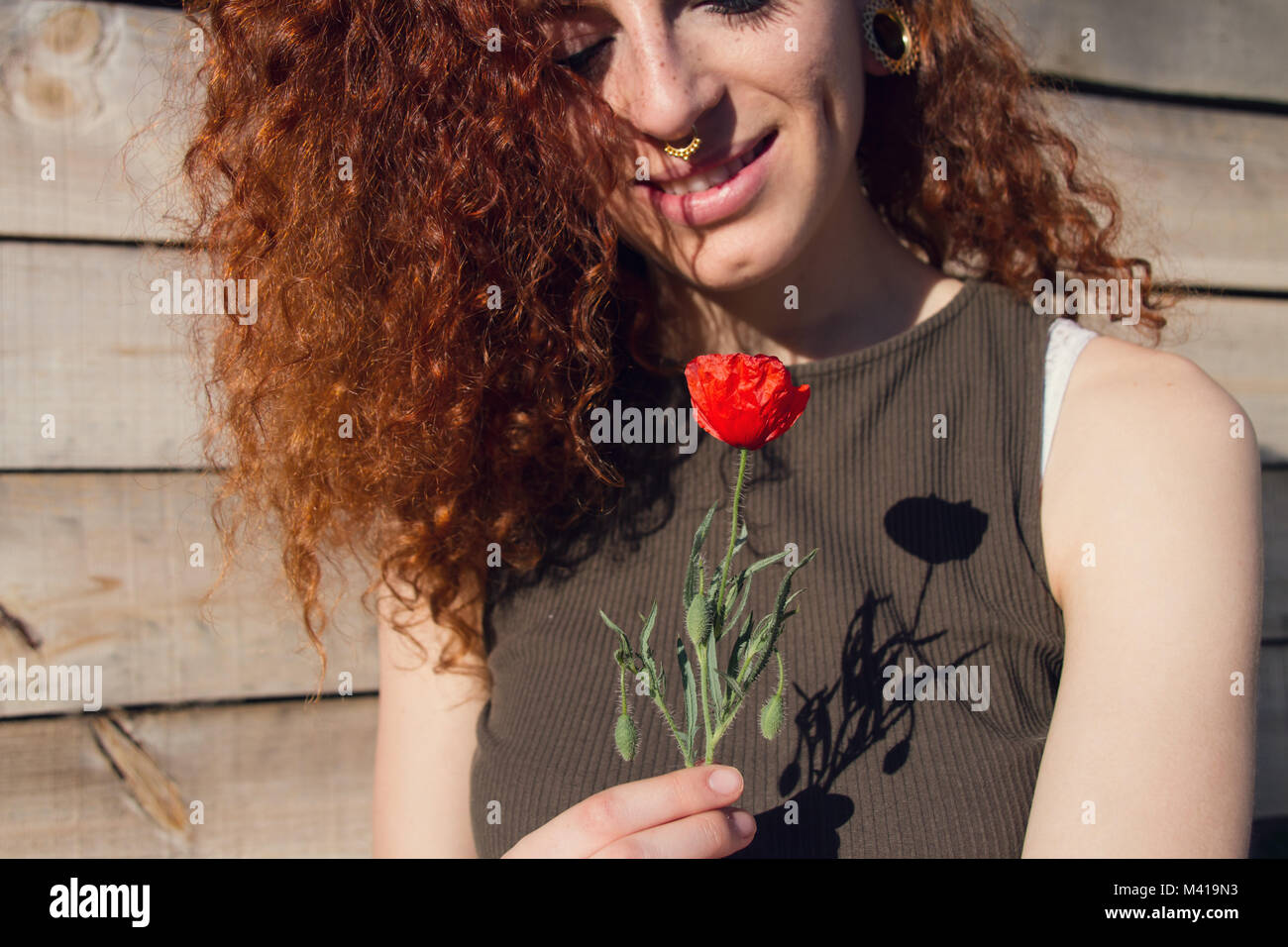Jolie rousse irlandaise Banque de photographies et d’images à haute ...