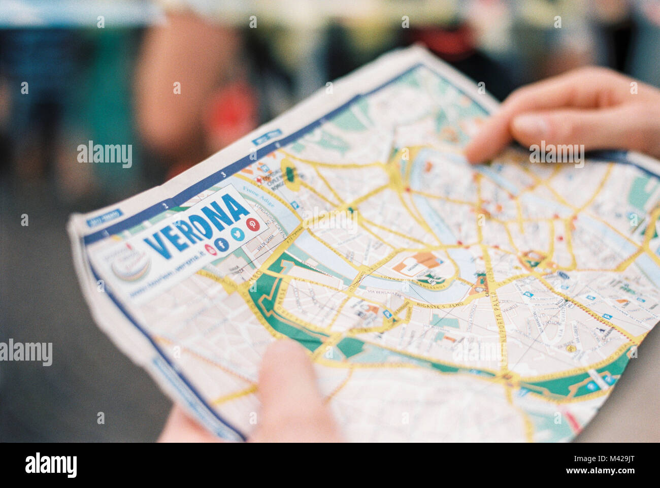 Carte de verona Banque de photographies et d’images à haute résolution ...