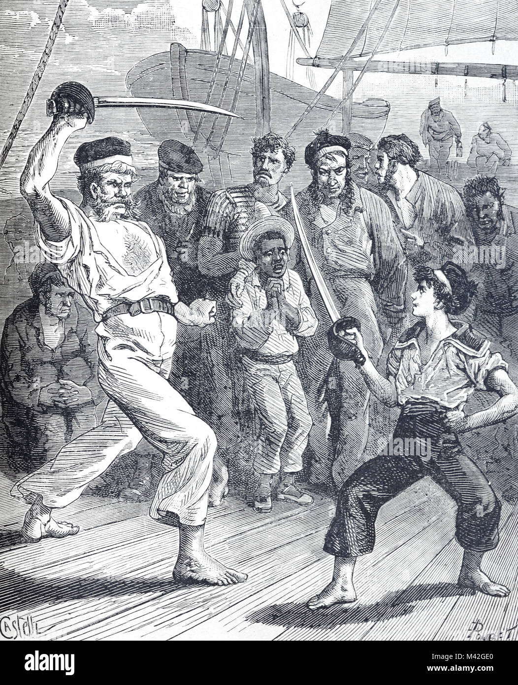 Combat d'épées Banque de photographies et d’images à haute résolution ...