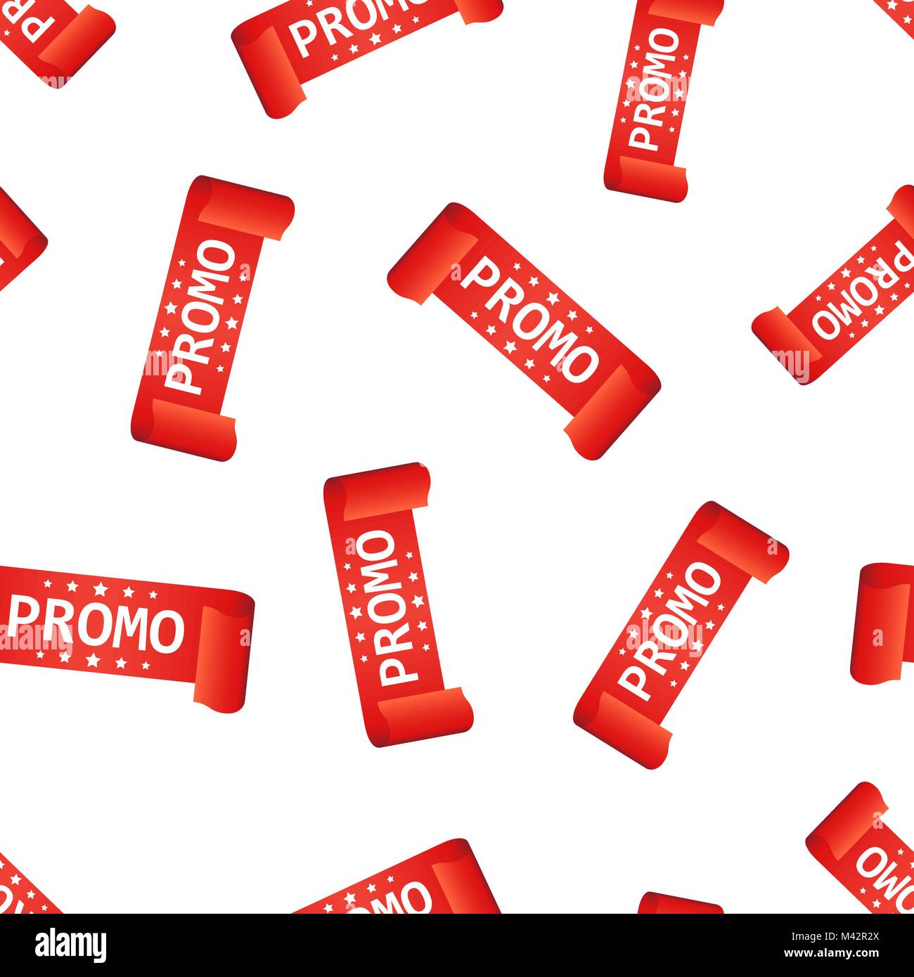 Promo étiquette ruban de fond transparent. Business flat vector ...