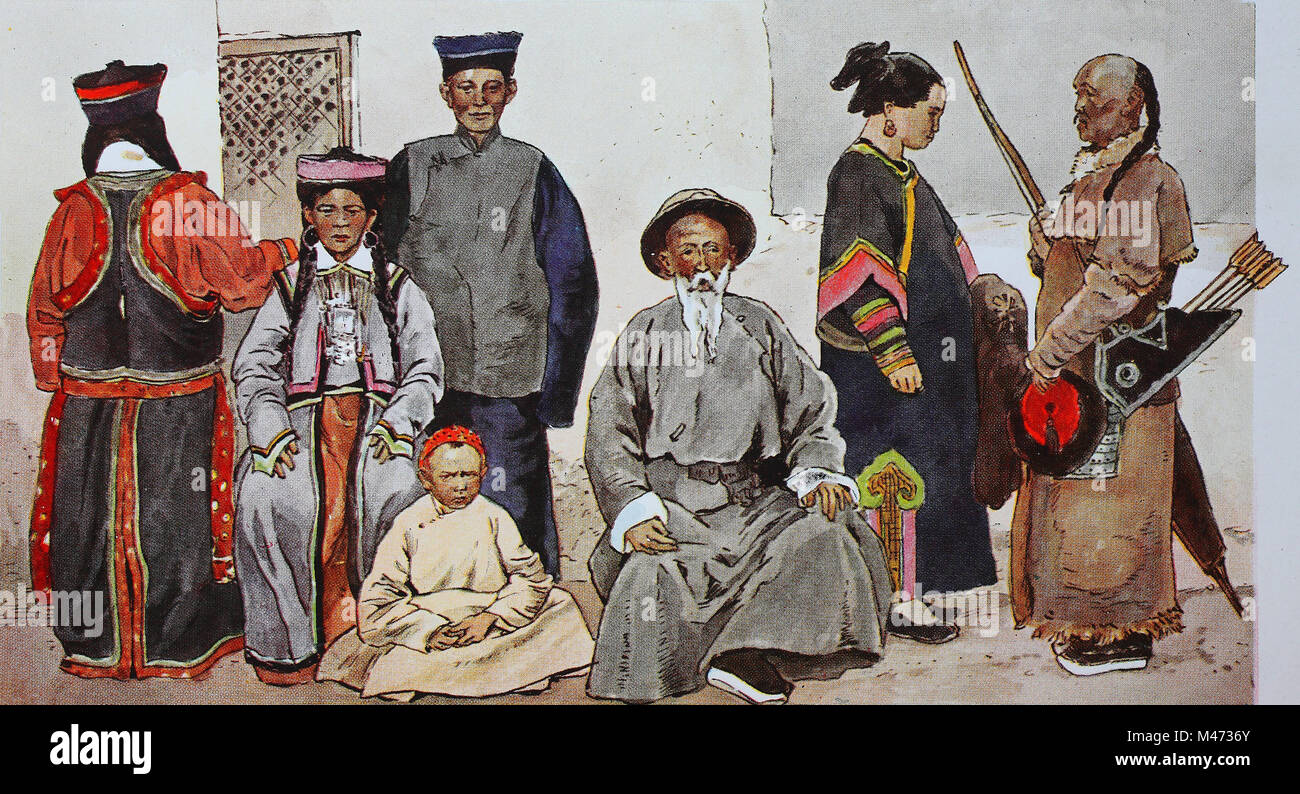 L'habillement, la mode en Inde, à partir de 1600-1800, dans le ...