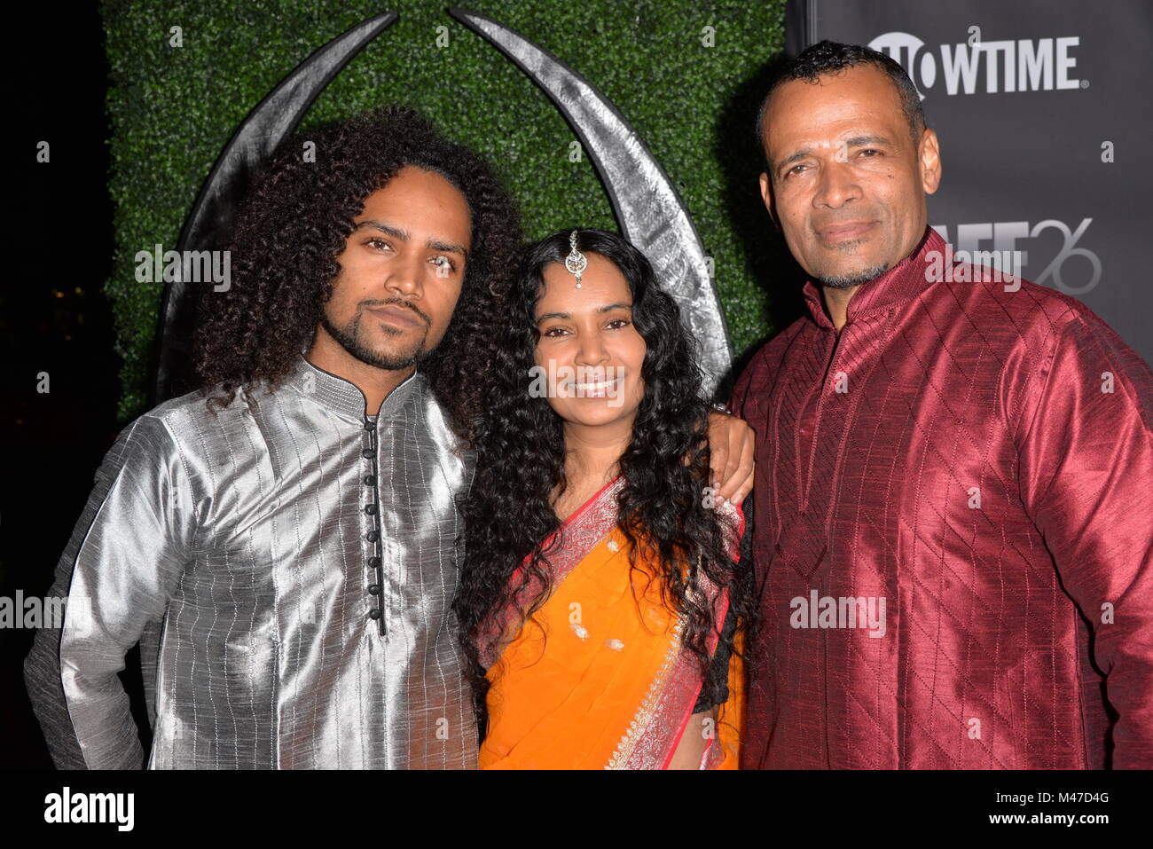 Los Angeles, CA, USA. Feb 14, 2018. Marley Van Peebles, Mario Van ...