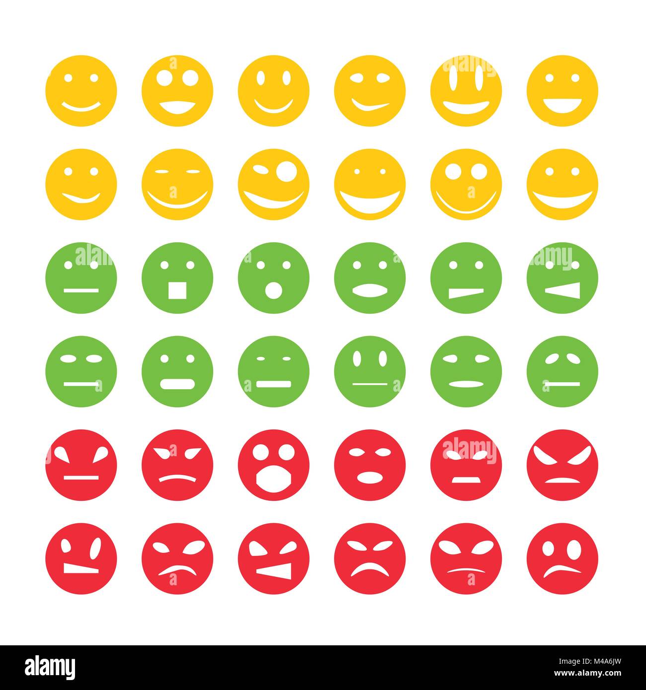 Smiley faces and emoticons Banque de photographies et d’images à haute ...