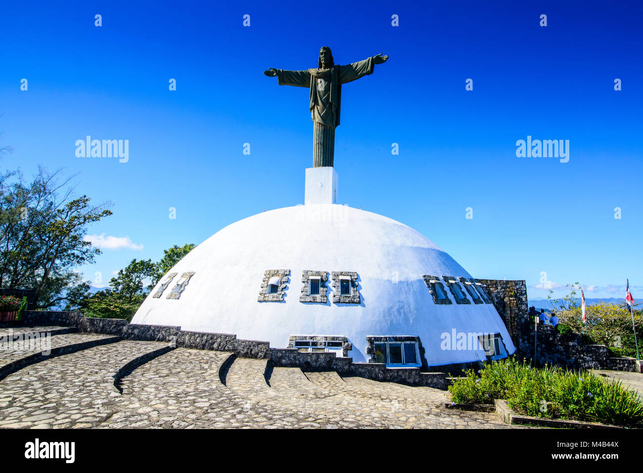 Statue du Christ Rédempteur, Puerto Plata, République Dominicaine Photo ...