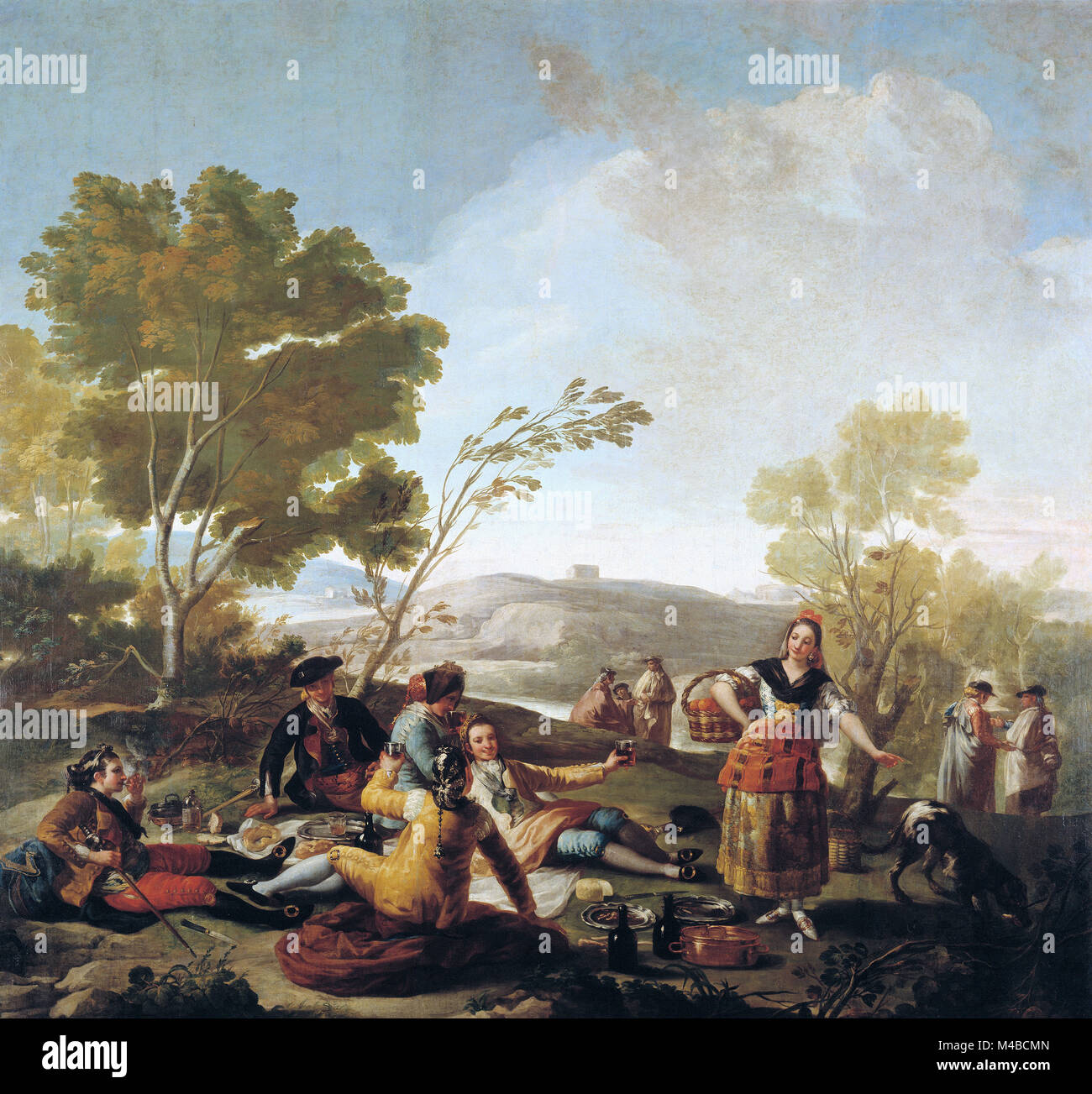 Picnic 18th century Banque de photographies et d’images à haute ...