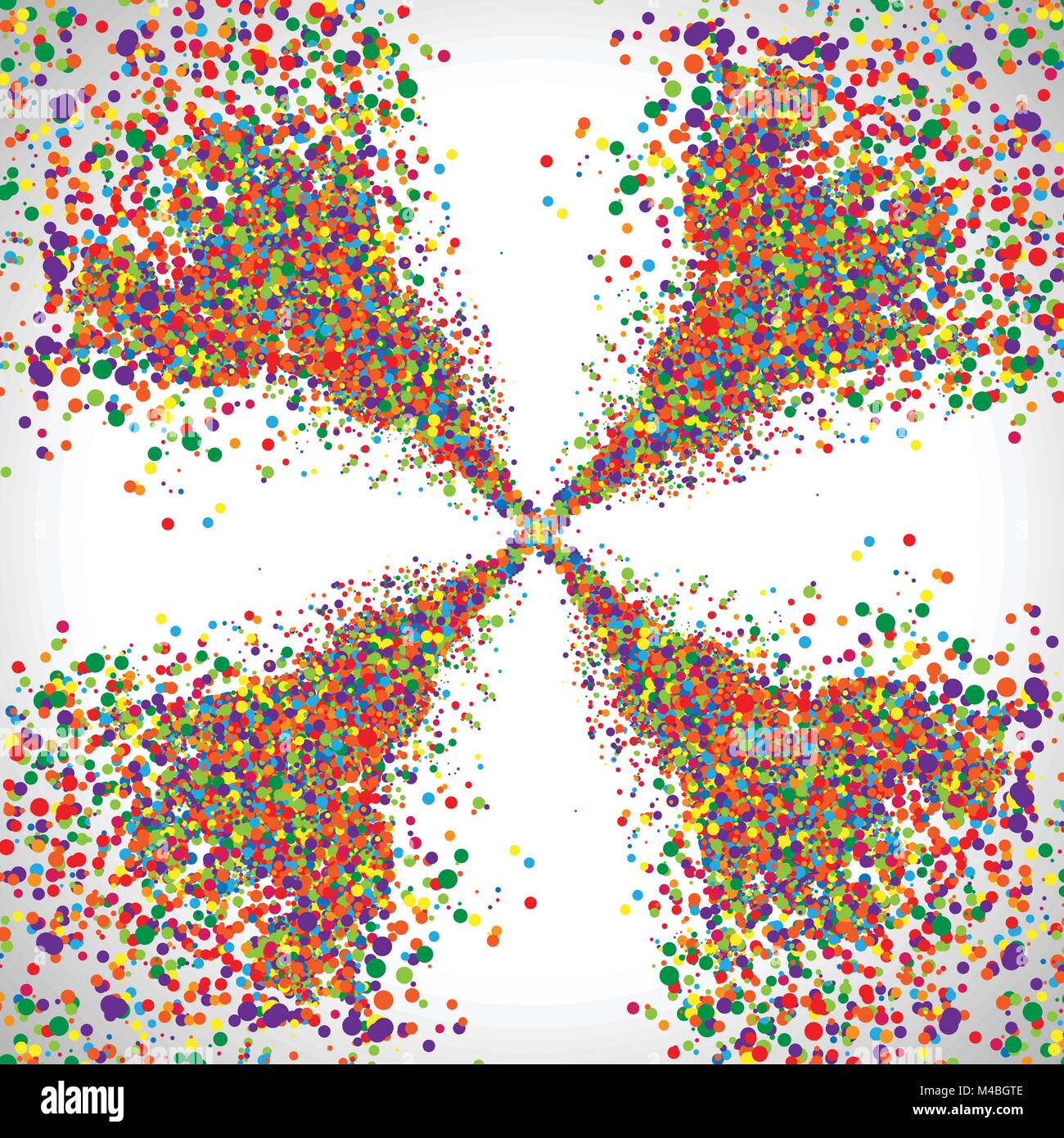 Petits points rouges Banque d'images vectorielles - Alamy