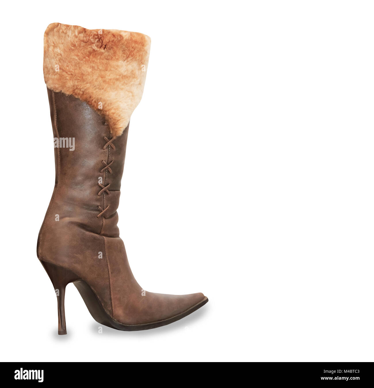 Talons hauts marron Banque de photographies et d’images à haute ...