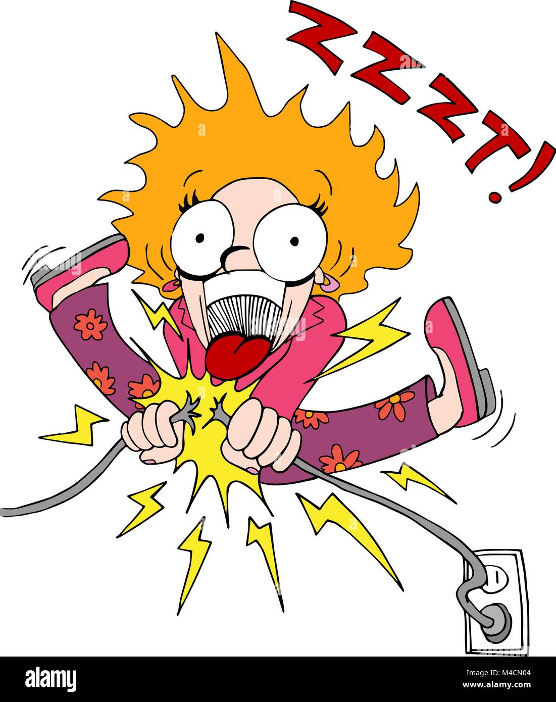 Electrician electrocuted Banque de photographies et d’images à haute ...