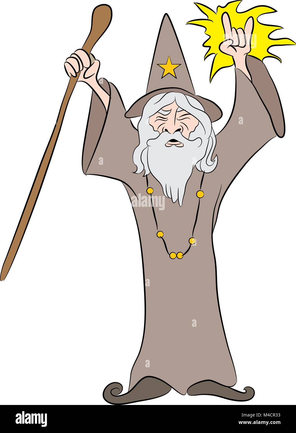 Lancer de sort Banque d'images vectorielles - Alamy