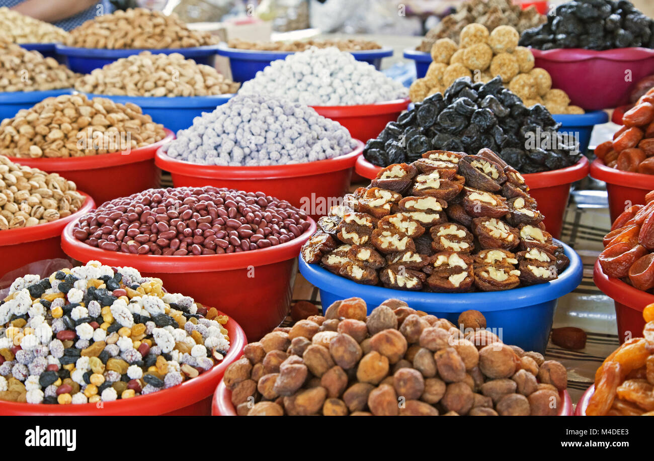 Market In Bukhara Uzbekistan Banque d'image et photos - Alamy