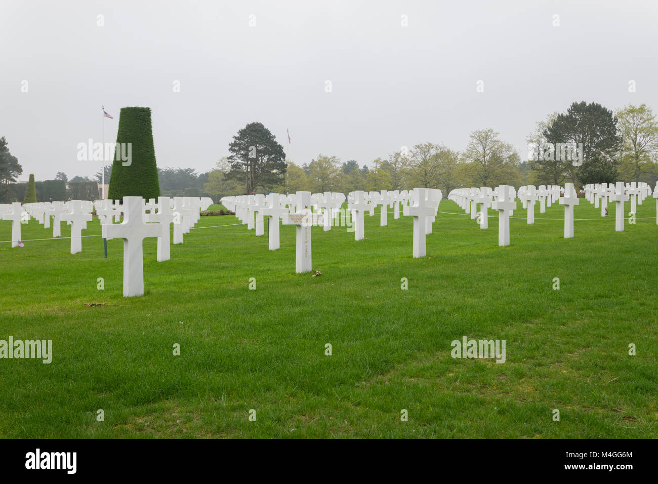 Cimetiere americain normandie Banque de photographies et d’images à ...