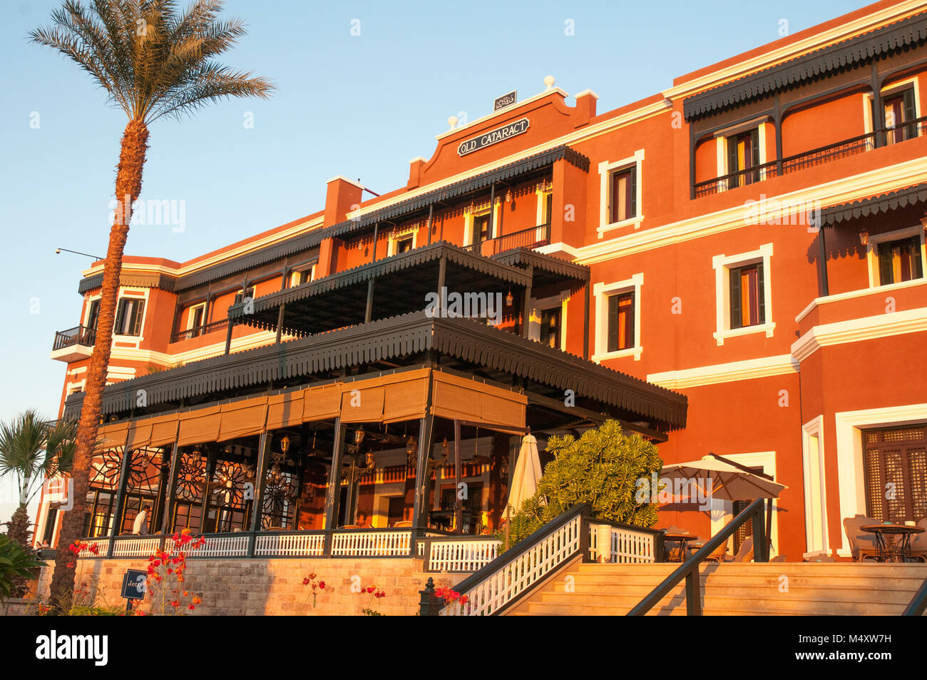 Egypt aswan old cataract hotel Banque de photographies et d’images à ...