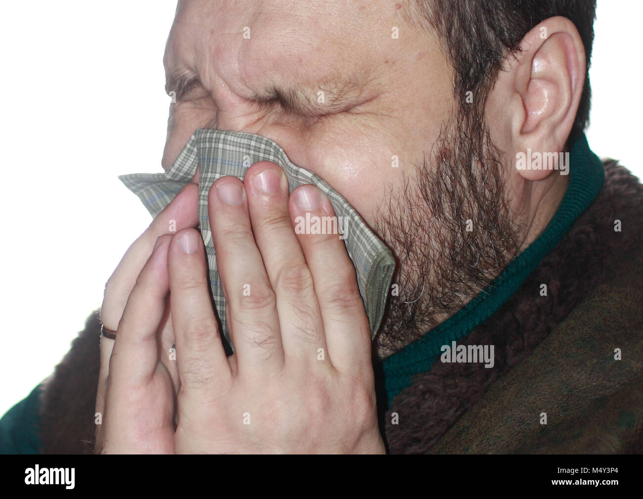 Toux malade Banque de photographies et d’images à haute résolution - Alamy